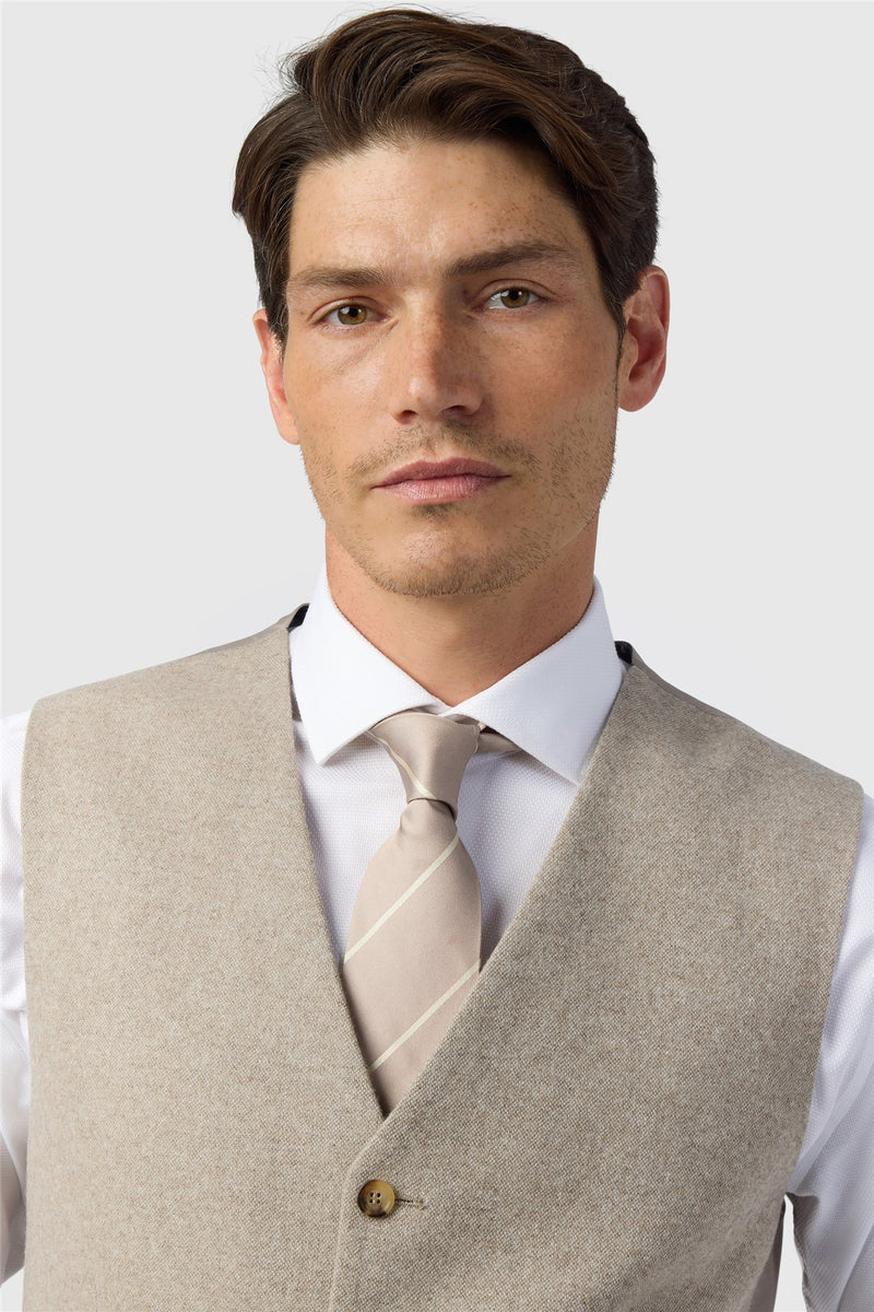 Alexandre London Dalston Donegal Waistcoat Taupe – TS2 MENSWEAR