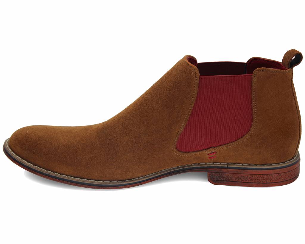 Lacuzzo Suede Chelsea Boots Tan – TS2 MENSWEAR