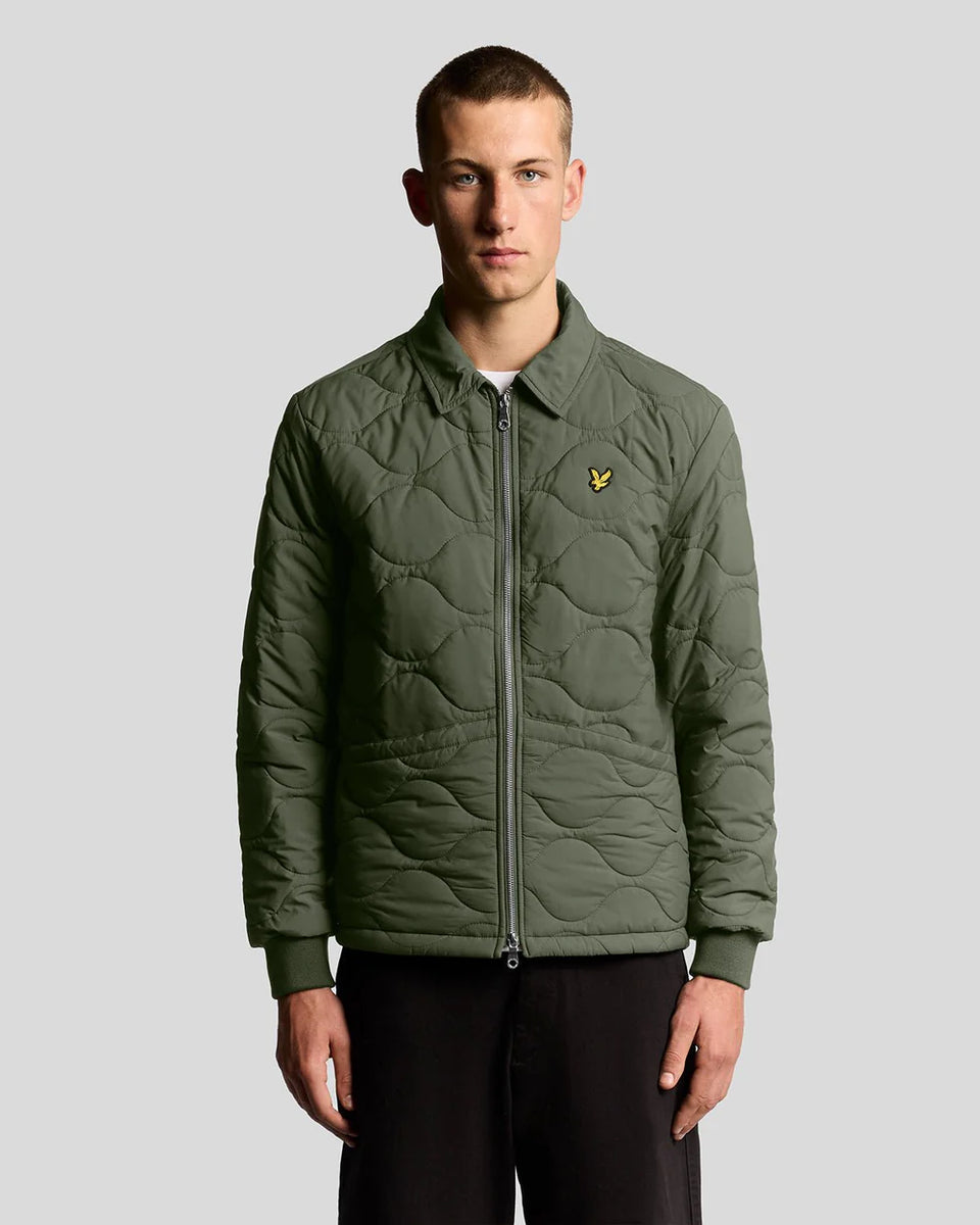 Lyle and Scott Quilted Ripstop Jacket Deep Depths – TS2 MENSWEAR