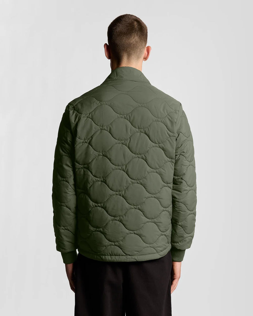 Lyle and Scott Quilted Ripstop Jacket Deep Depths – TS2 MENSWEAR
