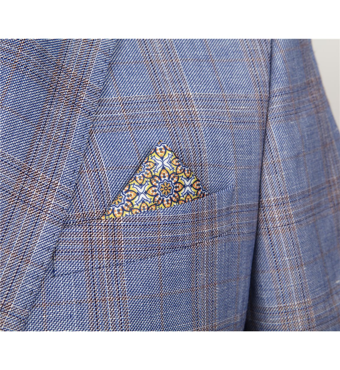 Guide London Light Blue Checked Jacket – TS2 MENSWEAR