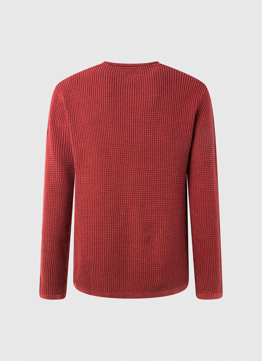 Pepe Jeans Steven Jumper Burnt Red – TS2 MENSWEAR